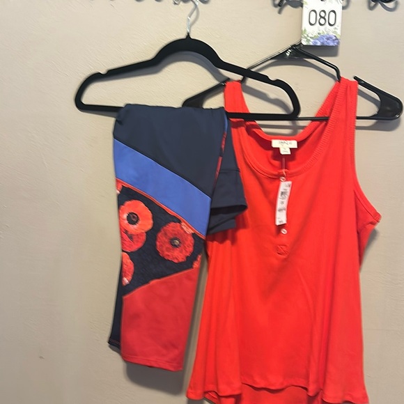 Other | 8 Large Bundle Style Co Tank Joy Lab Capri Leggings | Poshmark